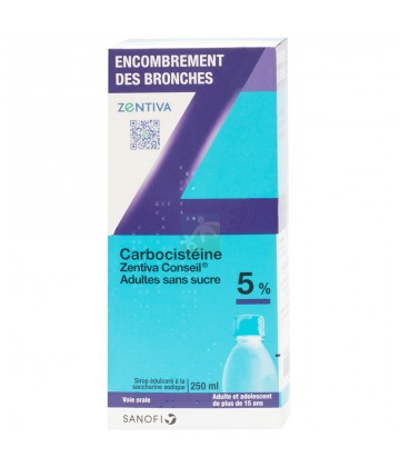 Carbocistéïne Zentiva Conseil Adulte Posologie | Sirop Bronchite