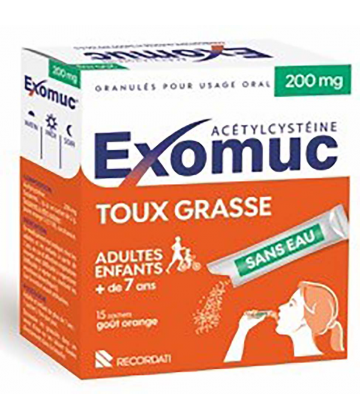 Exomuc Sans Eau Prix | Soigner Sécrétions Bronchiques