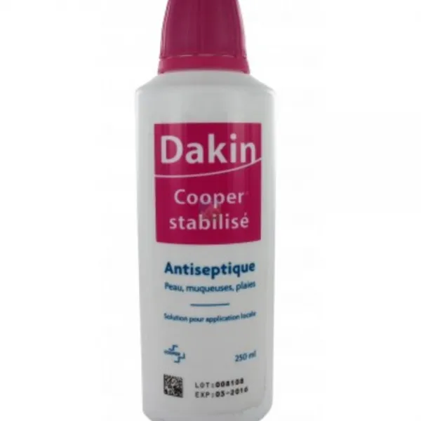 Dakin Cooper Stabilisé Mode D'emploi | Traitement Antiseptique